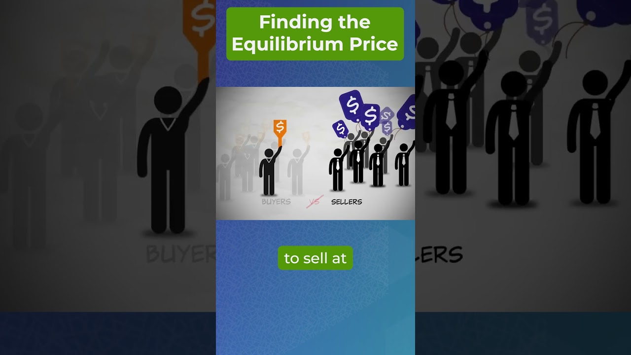 How EQUILIBRIUM Works 📈 📉 #economics