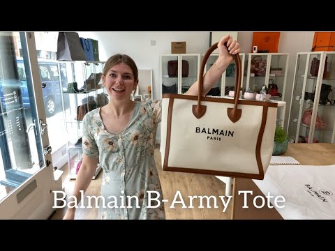 Balmain B-Army Tote Bag Review
