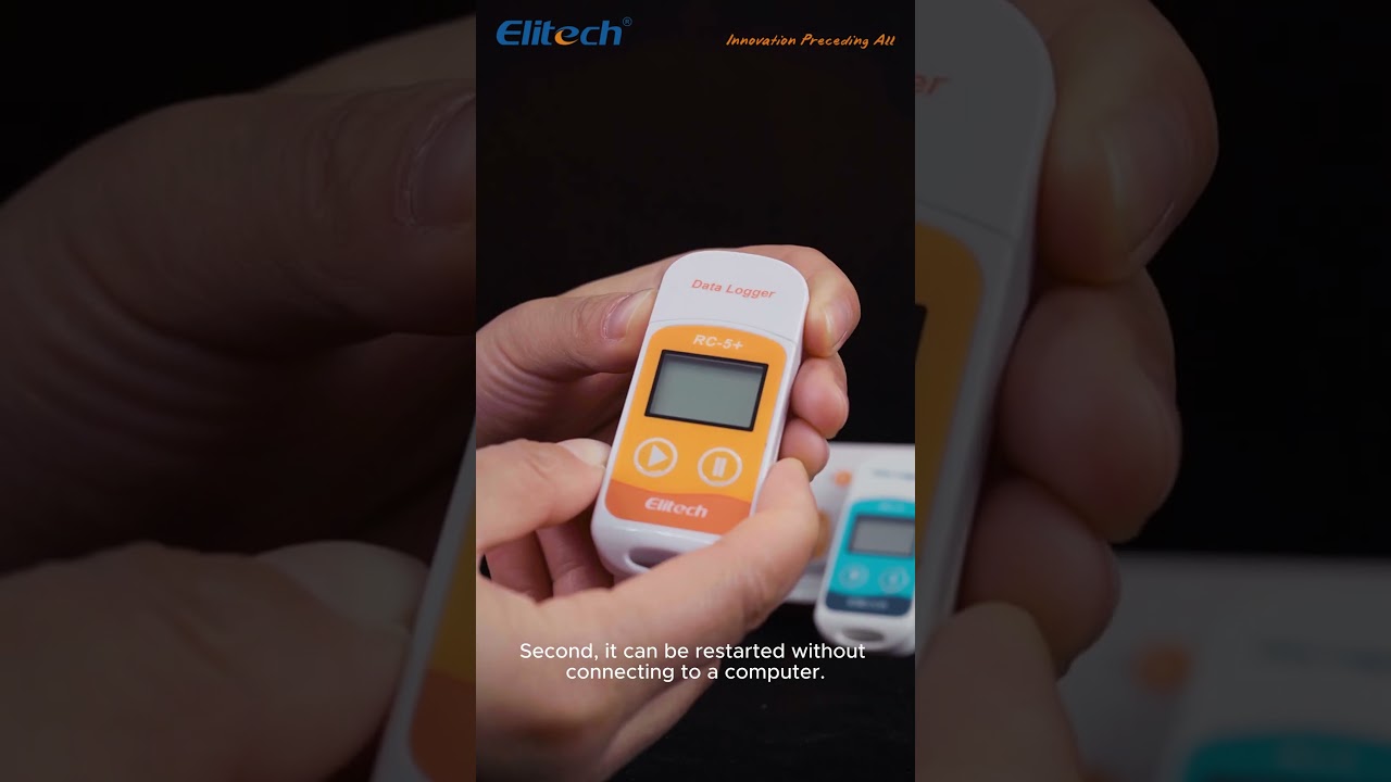 RC-5+ data logger, very suitable for third-party companies to receive data ⚒️  #elitech #datalogger