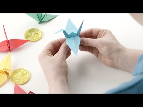 Fold an origami crane with the Nobel Prize