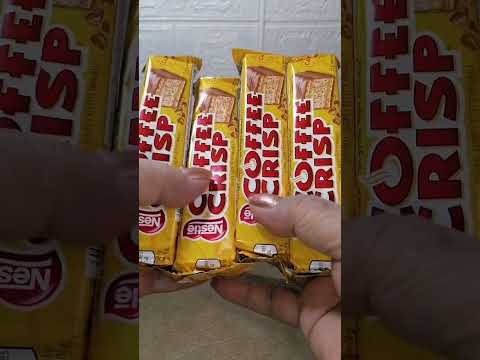 🌈🍫ASMR SATISFYING CRAVINGS FOR ASSORTED NESTLE CHOCOLATES 7 #kitkat #aero42 #coffeecrisp #smarties
