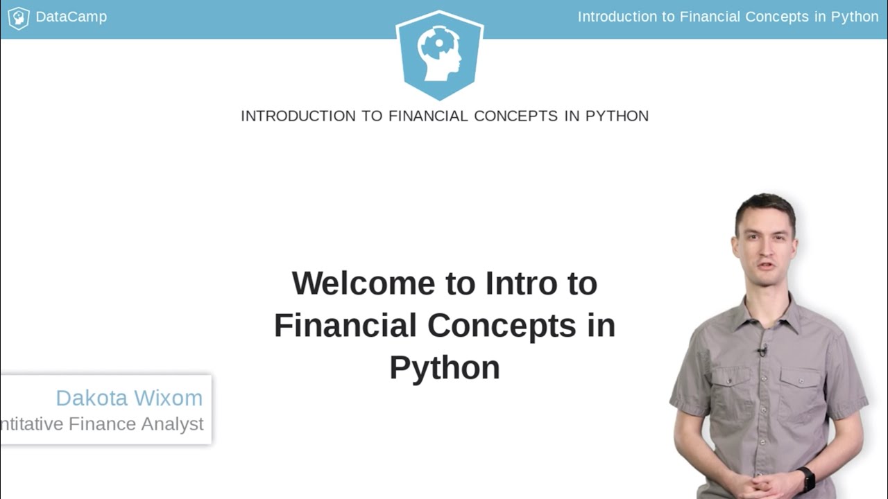 Python Tutorial: Fundamental Financial Concepts