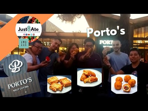 PORTO'S BAKERY & CAFE | West Covina,CA | Food Adventure | Just8ate