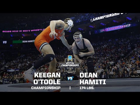 Keegan O'Toole vs. Dean Hamiti: 2025 NCAA wrestling championship (174 pounds)