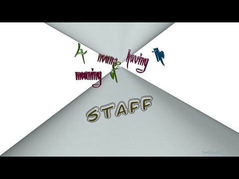 staff - 5 nouns which are synonyms to staff (sentence examples)