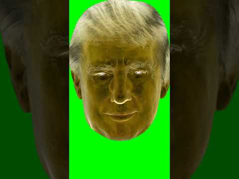 Free to use Green screen amazing #trump Face Mask animation stock footage #shortvideo #donaldtrump