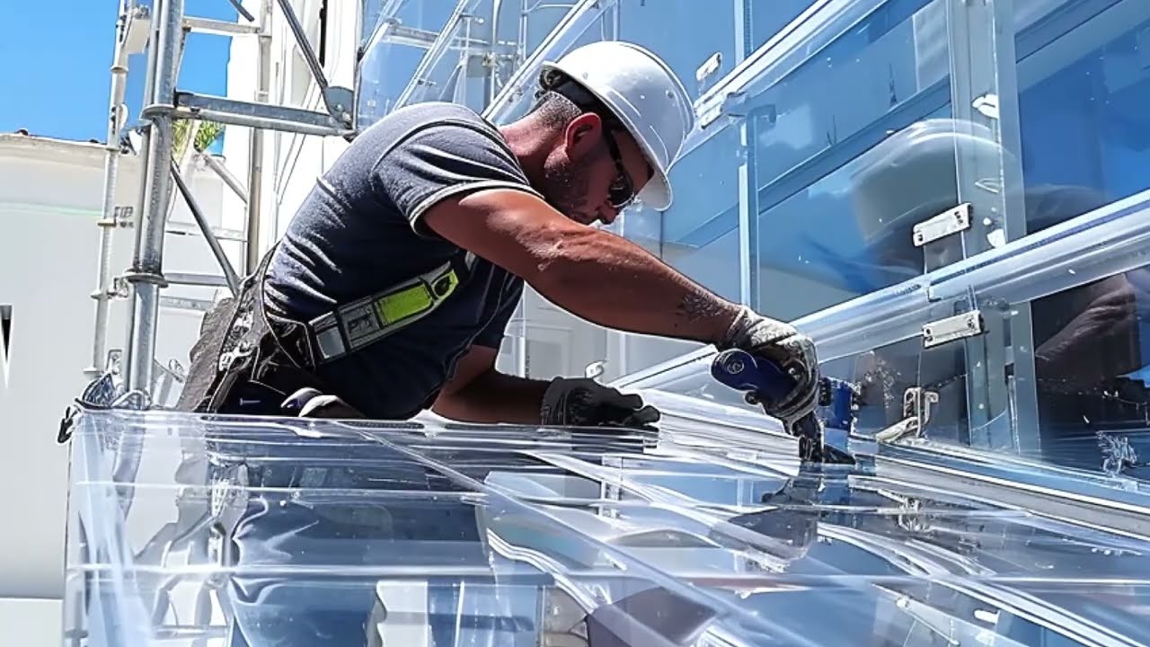 Policarbonato Solid High Impact PoliCryl: Safety and design in a single material