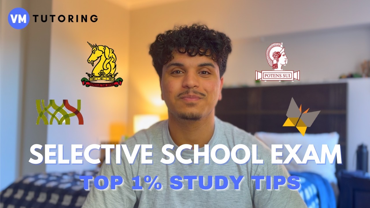 How the TOP 1% of Students ACE the Selective School Exam - 2026 STUDY GUIDE + Tips & Tricks!