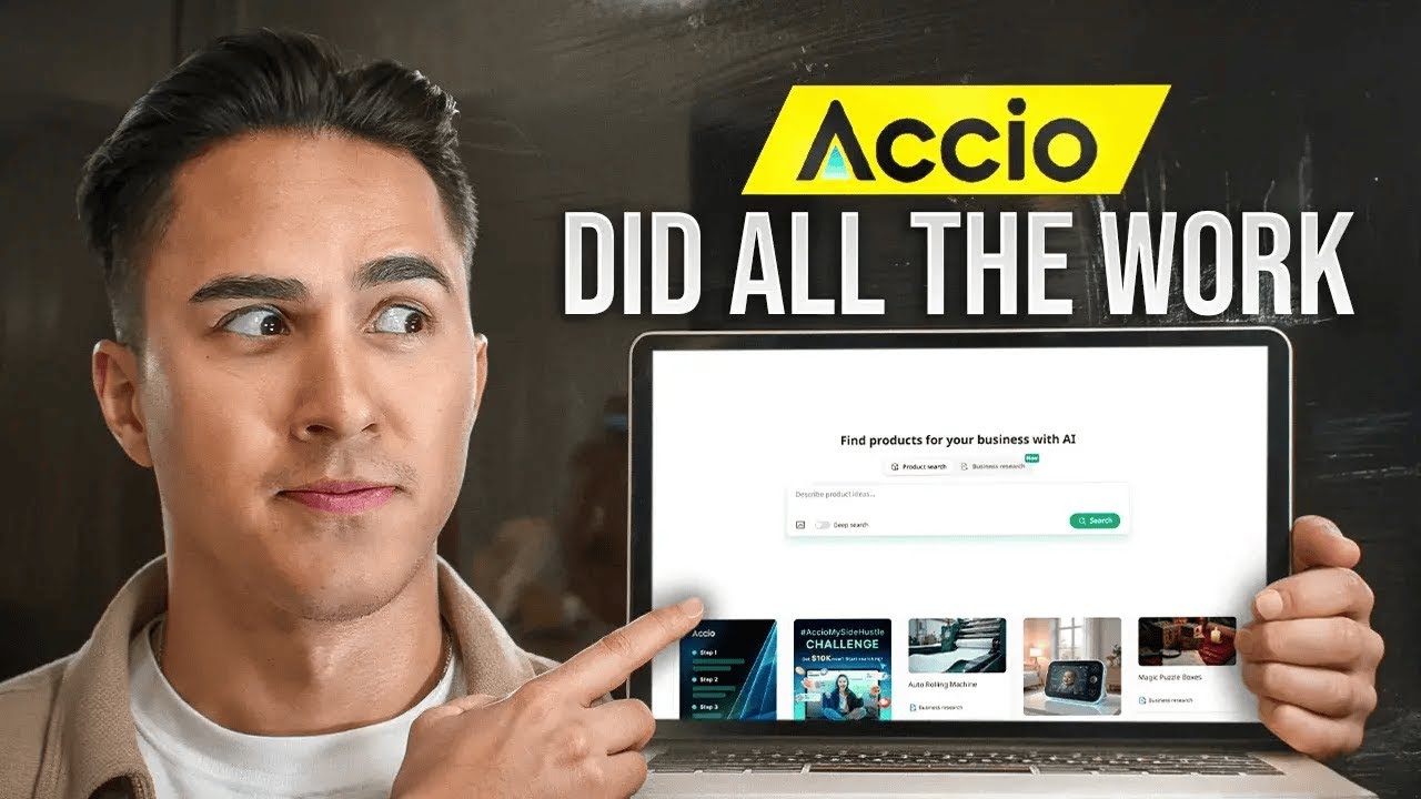 Accio Did All the Work! AI-Powered Sourcing for Amazon FBA
