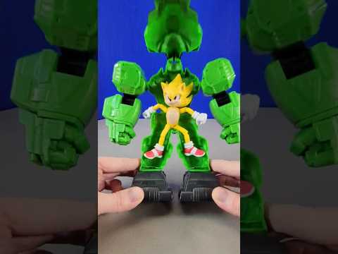 Sonic The Hedgehog 3 Super Sonic Hulk Action Figures ASMR