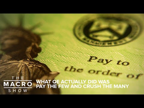 What QE Actually Did Was Pay The Few And Crush The Many