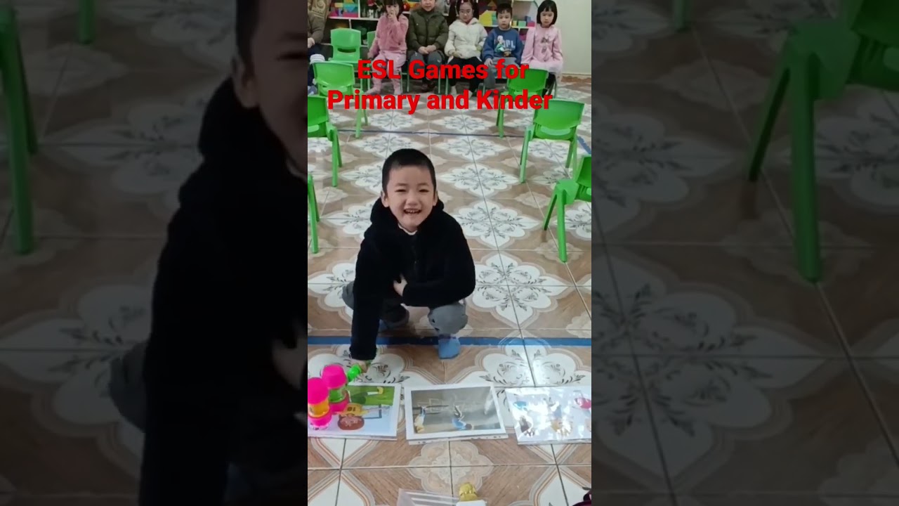 ESL GAMES : Kindergarten flashcard games #eslgames #vietnam #teacher #expat