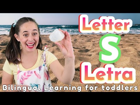 Learn the Letter S in Spanish and English for Kids