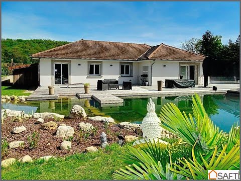 Villa de 153 m² à Salagnon avec Piscine Naturelle et Jardin Paysagé | Bien d'Exception
