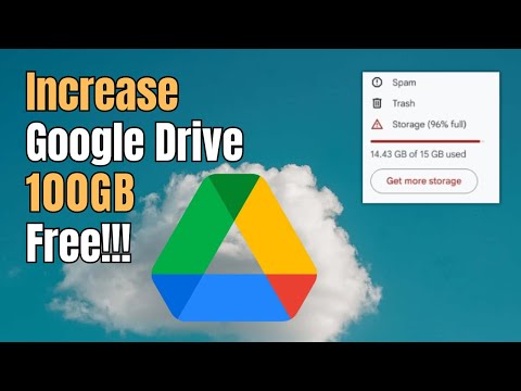 How to Increase Google Drive Storage for FREE | Get 100 GB FREE