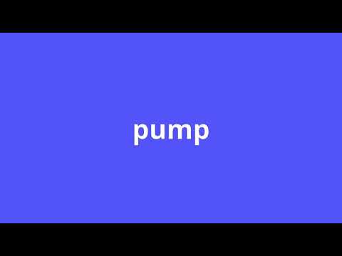 what is the meaning of pump