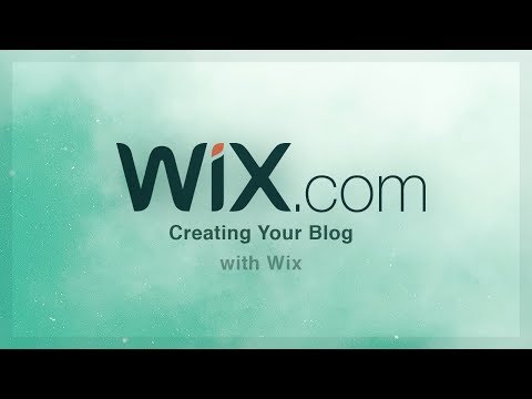 Creating Your Blog With Wix | Wix Tutorial