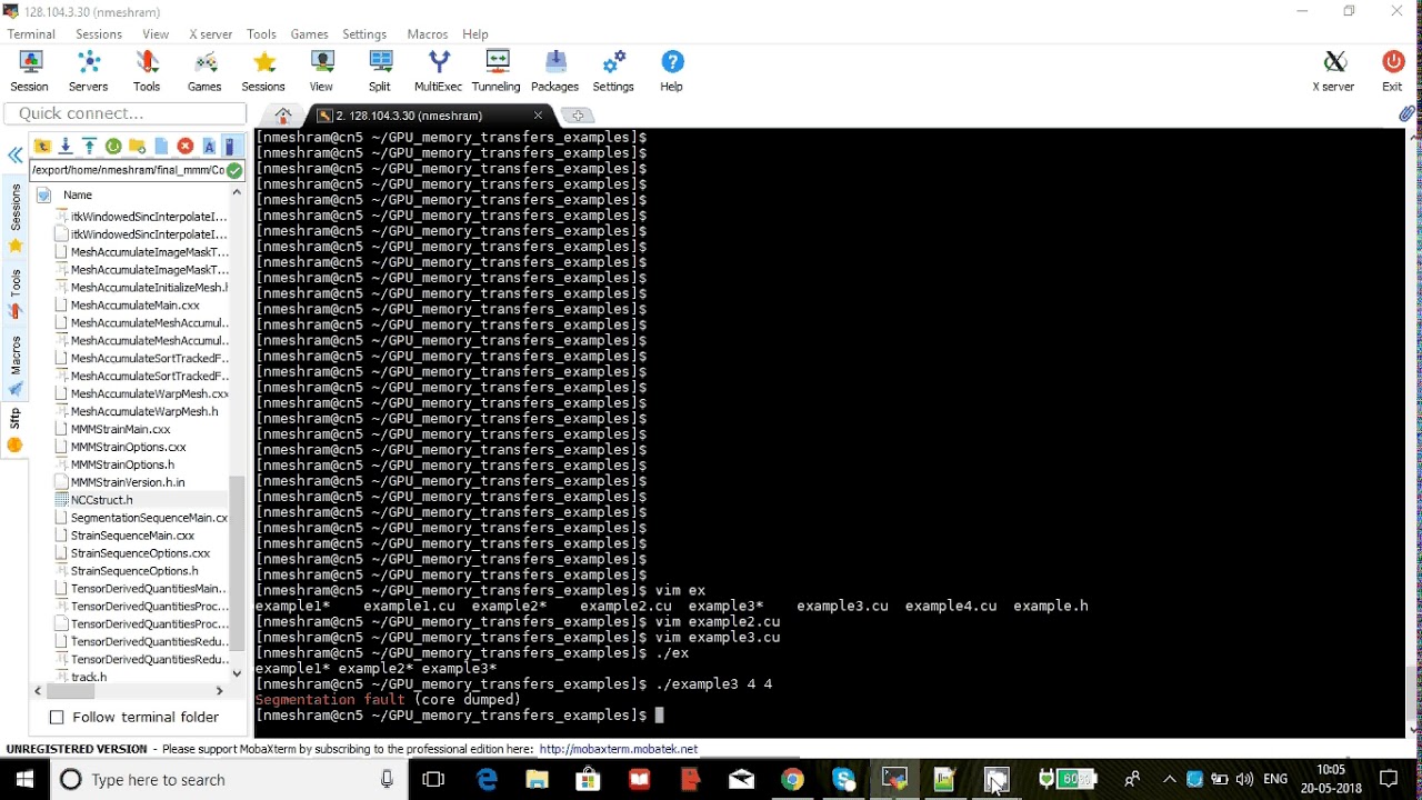 Basic Cuda program with Unified Memory