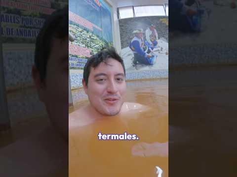 Anime vs Realidad: Aguas Termales 🥹 #churin #travel #viajero #viaje #fyp