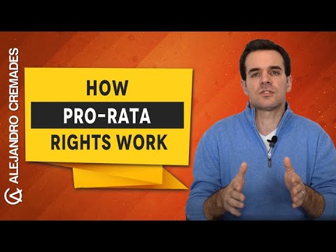 How Pro-Rata Rights Work