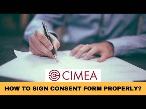 How to download/sign CIMEA consent form | CIMEA statement of comparability | University of Sapienza