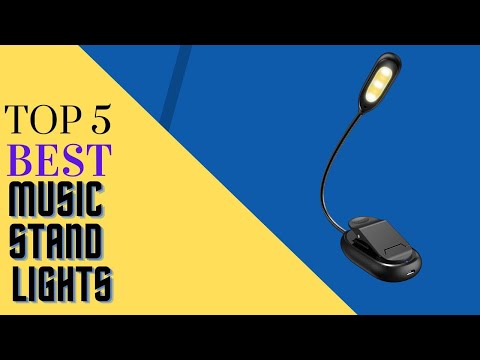 Top 5 Best Music Stand Lights Review In 2022