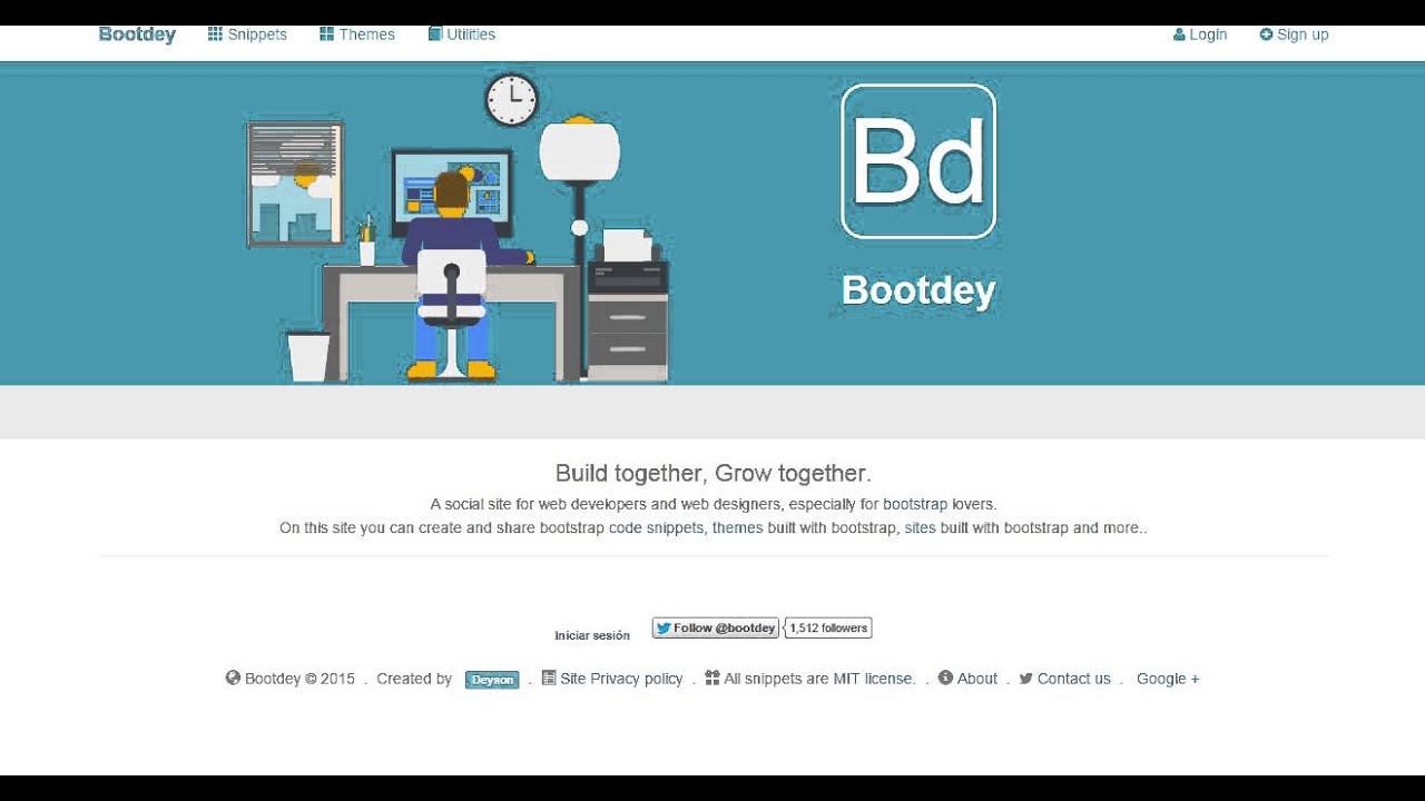 Bootstrap snippets bootdey.com