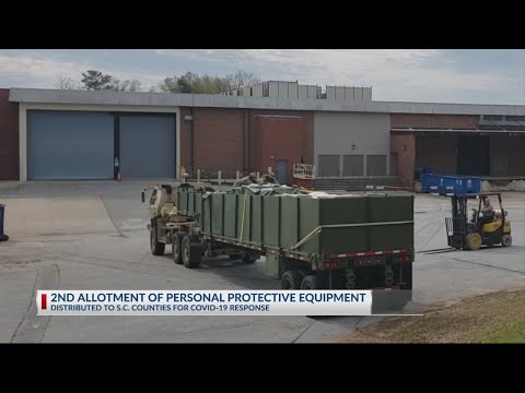 South Carolina receives second shipment of medical supplies from Strategic National Stockpile