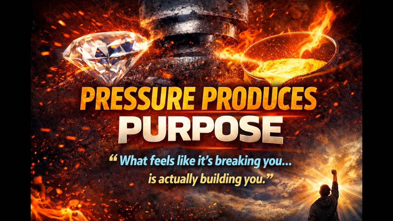 Pressure produces Purpose...
