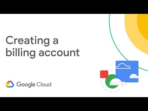 Creating a billing account