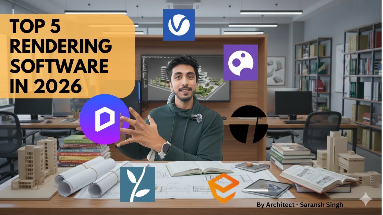 Architects Must Learn THESE 5 Rendering Software in 2026 (AI Changed Everything)