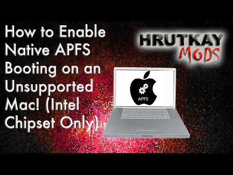 How to Flash Your Unsupported Intel Chipset Mac For Native APFS Booting!