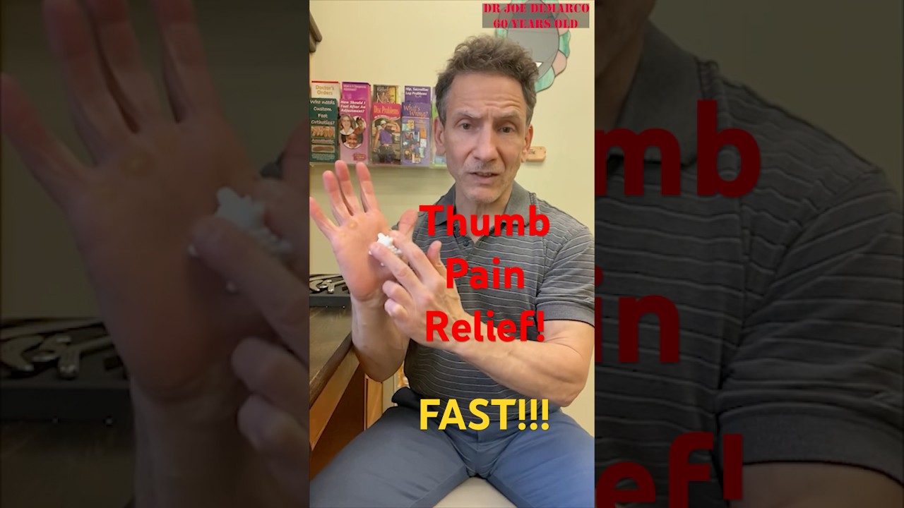 End Thumb Pain and Stiffness (3 Steps)