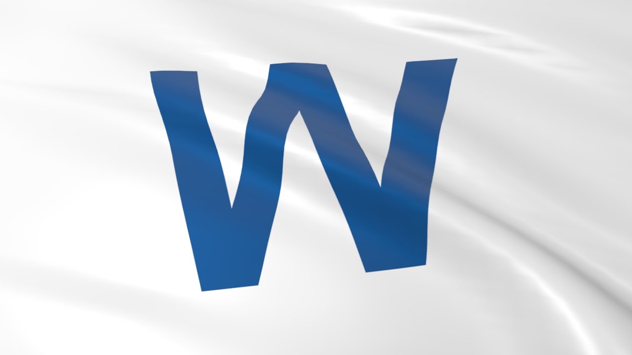 Flag of Chicago Cubs W