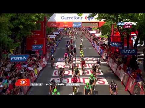 La Vuelta 2015 - Stage 12 - Van Poppel wins