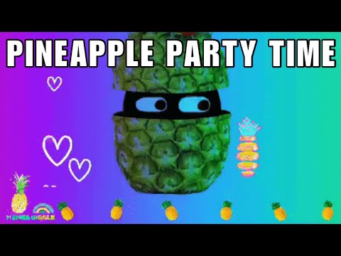 PINEAPPLE PARTY TIME GIFs @https://heylink.me/MemesGiggle/ @https://linktr.ee/MemesGiggle