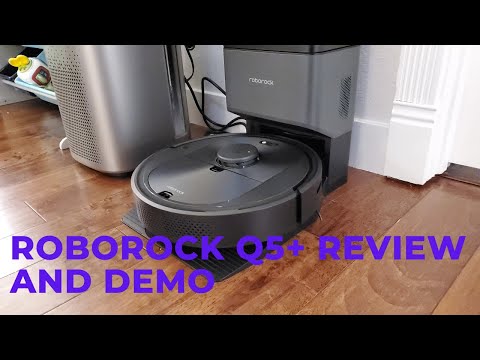 Roborock Q5+ Robotic Vacuum Review and Cleaning Demo