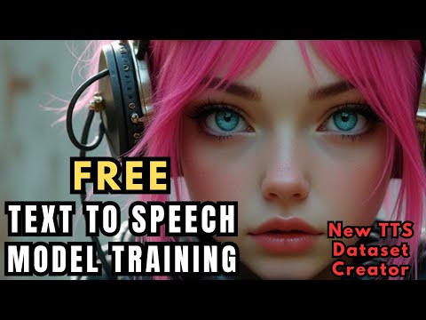 Train Text to Speech AI Models for FREE in Google Colab