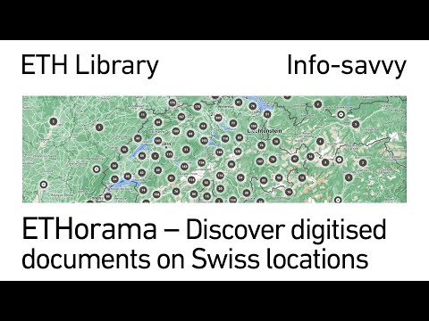 ETHorama - Discover digitised documents on Swiss locations | ETH Library |