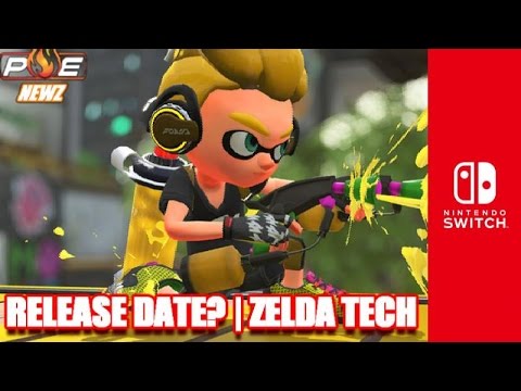 Nintendo Switch - Splatoon 2 Release Date? Zelda: Breath of the Wild Tech | PE NewZ