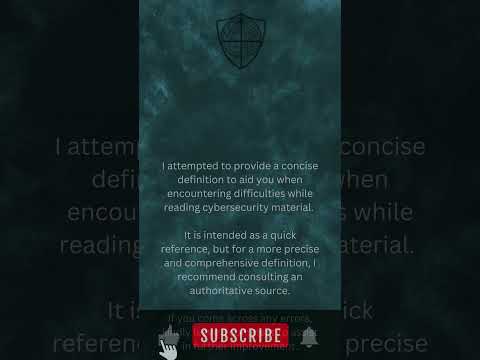 Initialization Vector, IV, Cybersecurity Mini Dictionary #shorts