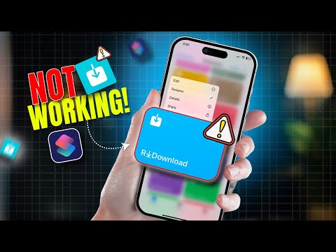 Solve R Download Shortcut Not Working on iPhone After iOS 18 Update | Fix R downloads Issues on IOS