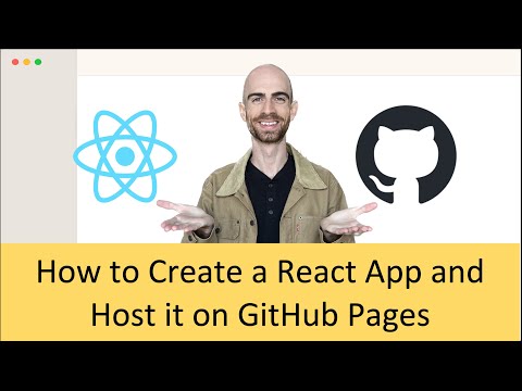 How to Create a React App and Host it on Github Pages (It's Free!)