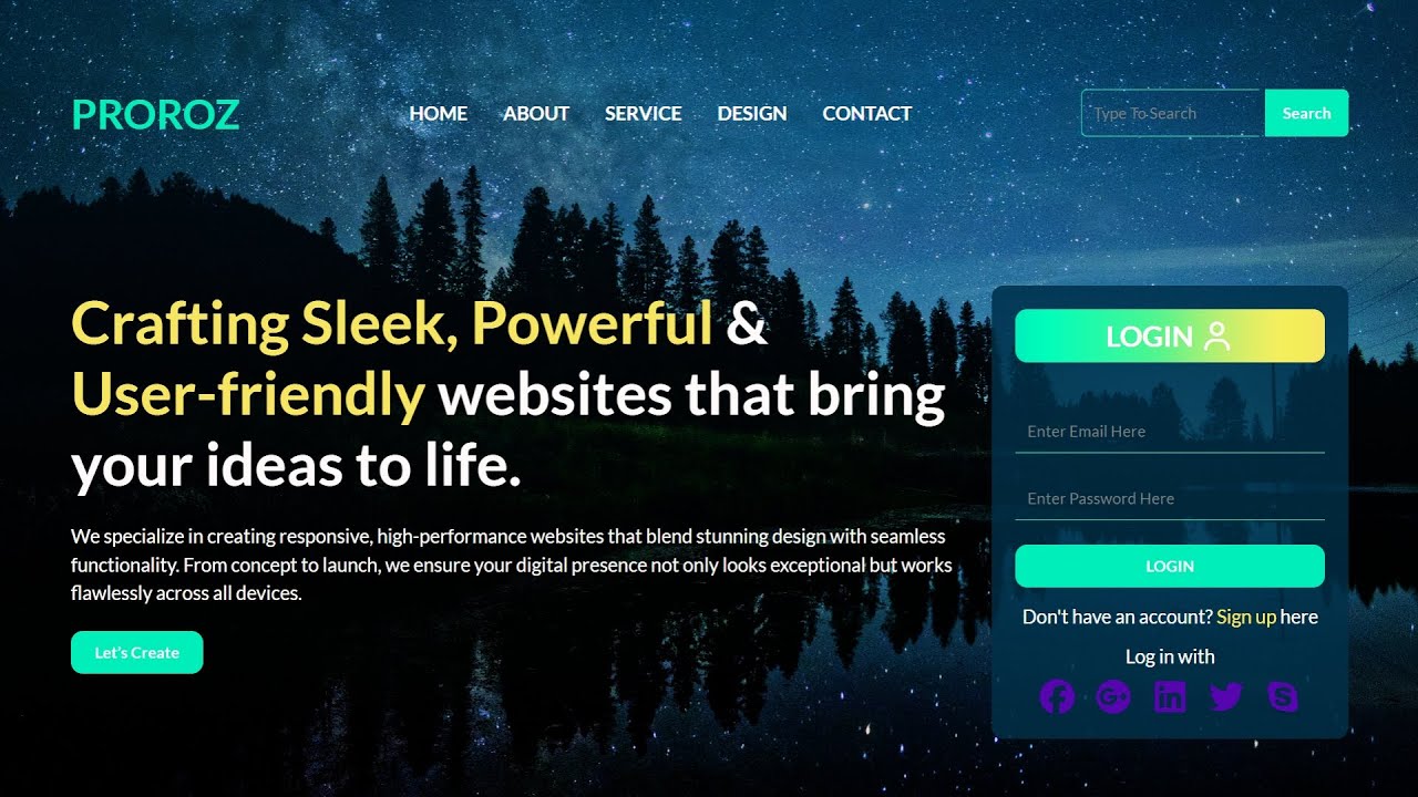 How to Create Responsive Website Tutorial 2026🔥 | HTML CSS & JavaScript (Beginner Friendly)
