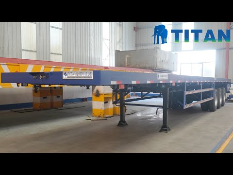 24m Extendable Trailer for Sale In Tanzania | What is Extendable Flatbed Trailer?