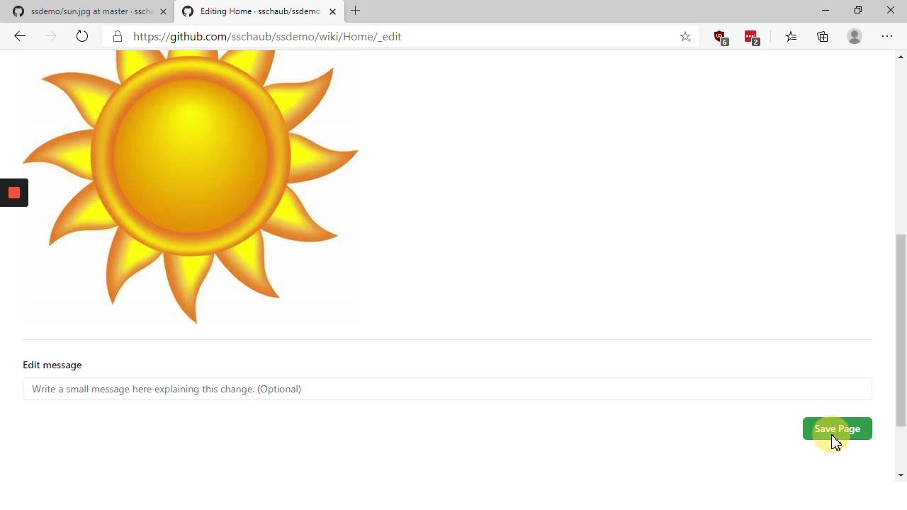 Adding Images to Github Wikis