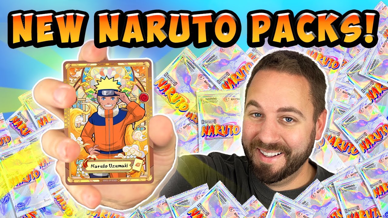 They Finally Released ENGLISH Naruto Cards! | Kayou Series 1 Heaven Scroll Unboxing (96 Packs!)