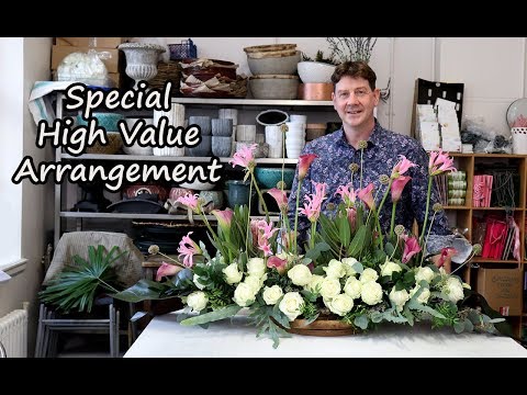 How To Make A Modern High End Gift Arrangement