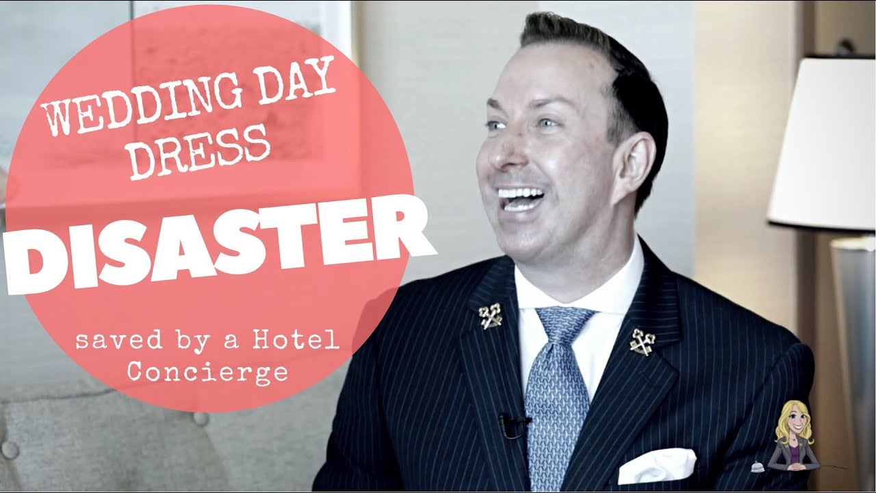 Wedding Day Dress Debacle Saved by a Hotel Concierge