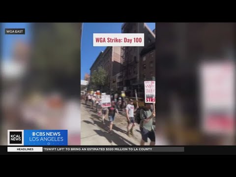 Hollywood writers strike reaches 100 days with no deal in sight